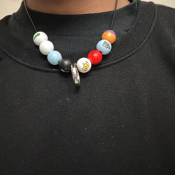 Five Bead Percy Jackson Necklace + Heroes of Olympus Bead - Etsy