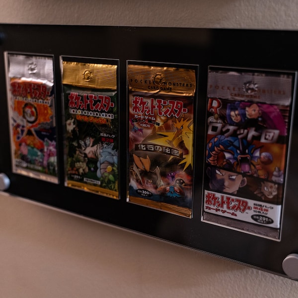 Pokemon Card PSA Slab Display Frame 3x1 - Etsy Australia