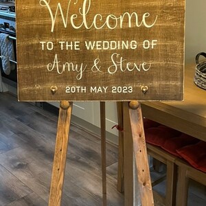 Rustic Order of the Day Sign Rustic Order of Service Sign - Etsy