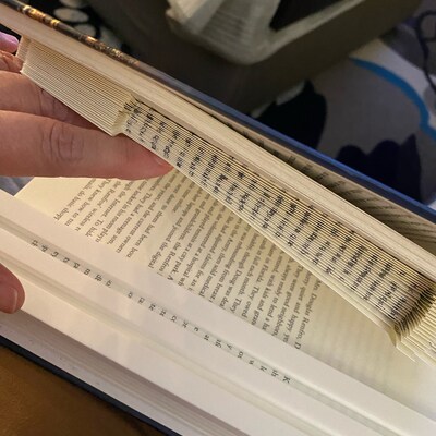 Book Folding 180 Marker for 180 Folds White - Etsy