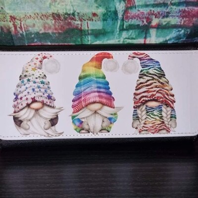 Rainbow Gnome Clipart PNG, Hand Drawn Watercolor Gnome Clipart, Digital ...