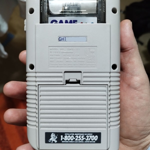 Gpi Case Nintendo Gameboy Maintenance Sticker - Etsy