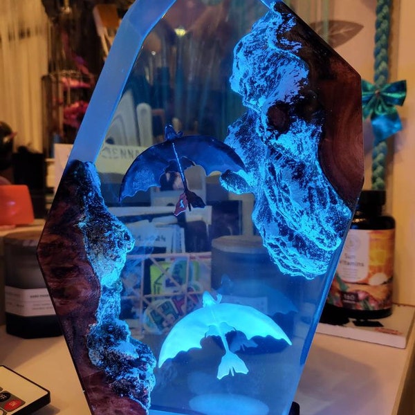 To.oth.less Night Lights, T.ooth.less and L.ight Fu.ry Epoxy Lamp Table ...