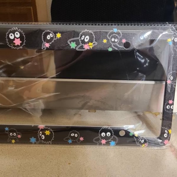 Soot Sprite License Plate Frame Spirited Away Kamaji Studio Ghibli ...