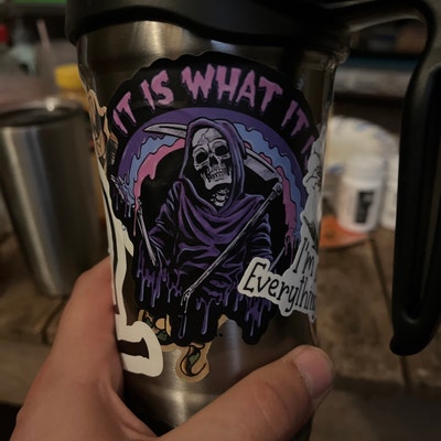 VS067 Worm on a String Medusa Vinyl Sticker / Y2K Kidcore - Etsy