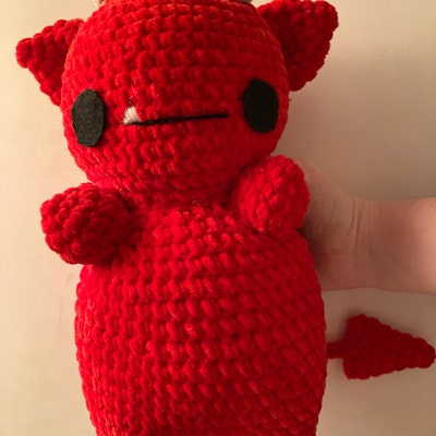 Crochet Pattern Chubby Devil Monster // Demon Crochet Pattern // Cute ...