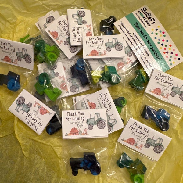 Ocean Crayons – Fish, Turtle, and Starfish Crayon Party Favors – Under ...