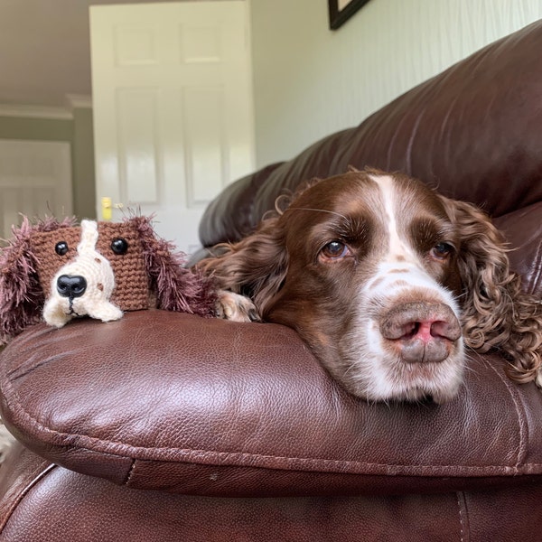 Springer Spaniel Cup Cozy Pattern, Spaniel Crochet Pattern, Realistic ...