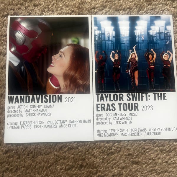 Custom Movie Poster, TV Show Poster, Mini Poster, Wall Decor, Wall Art ...