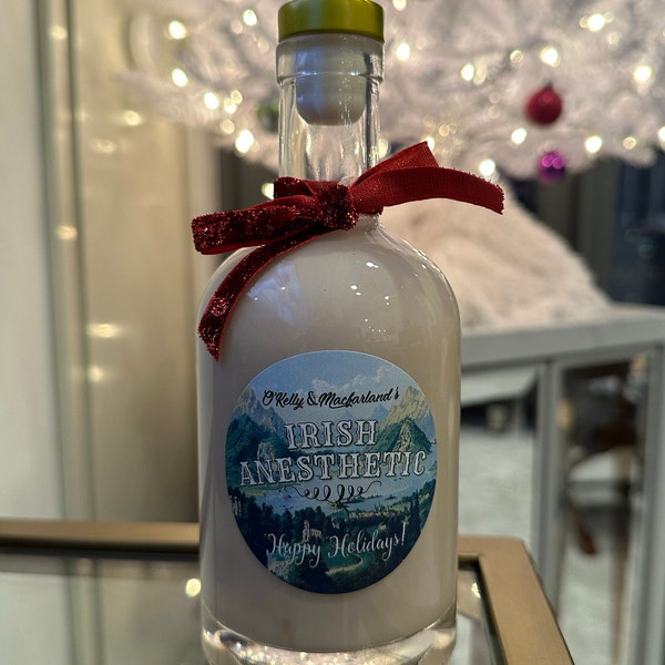 Custom Irish Cream Labels, Bottle Labels, Irish Cream Tags, Homemade ...