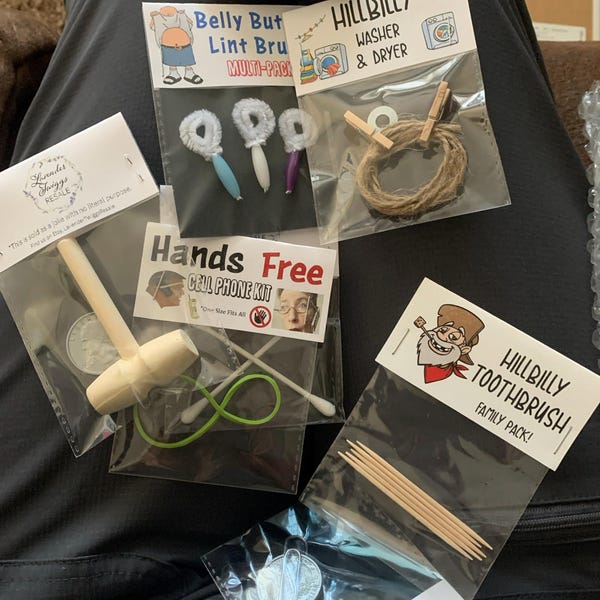 Hands Free Mobile Phone Gag Gift Kit, Funny Prank Gift, Prank Gifts ...