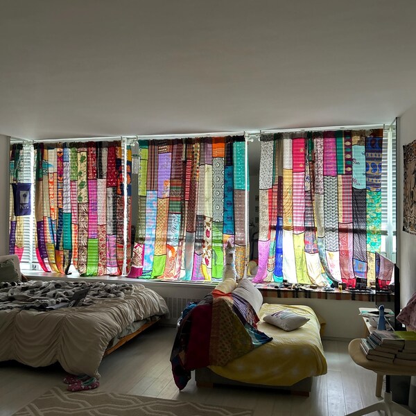 Wholesale Lot of Used Silk Sari for Fiber Arts and Craft Repurposing ...