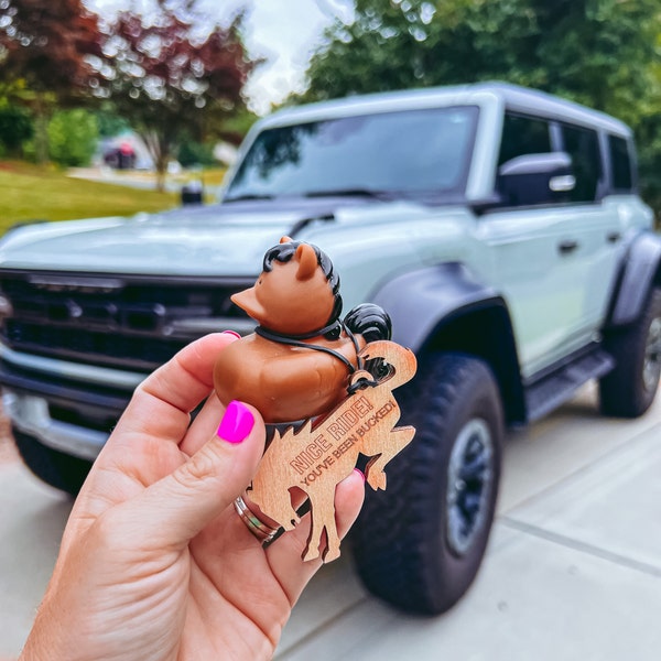 Bucked Bronco Duck Tags. 25 Pack. Perfect for Buckin Bronco Owners Buck ...