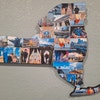 3D Letter Photo Collage, Wedding Centerpiece, Wedding Photo Display ...