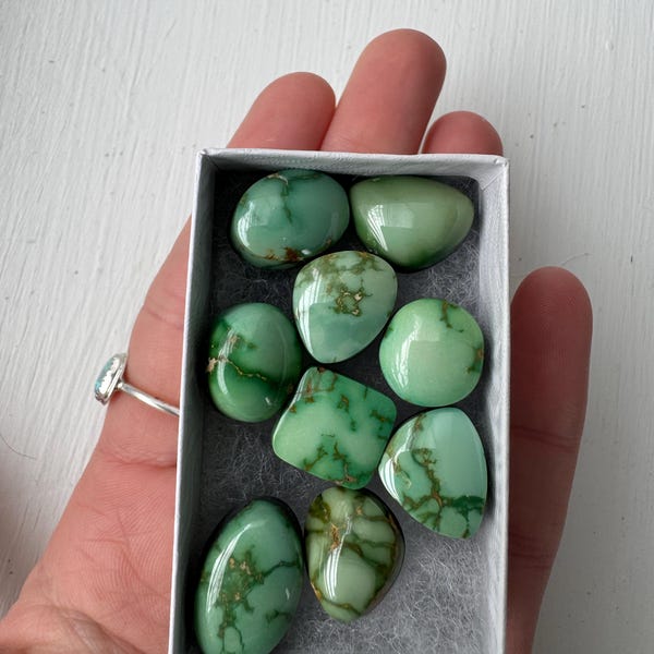 Sleeping Beauty Cabochon Set | 21 Carats | Natural Turquoise - Etsy