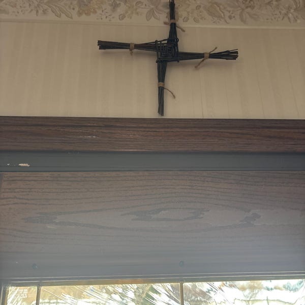 St. Brigid's Cross, Willow Cross, Celtic, Irish - Etsy