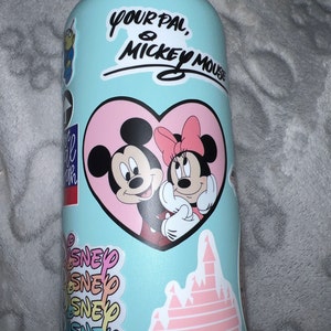 Minnie Mouse Peace Sign Minnie Mickey Sticker Waterproof | Etsy