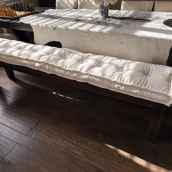 Custom French Cushion | Custom Bench Cushion | Customized Tufted ...