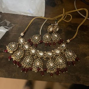 Antique Gold Pearl Belly Chain/bridal Belly Chain/vaddanam/kamarpatta ...