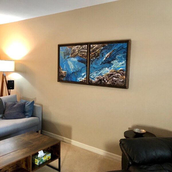 Custom Made to Order Series. Acrylic on Canvas Paintings. Local Shop ...