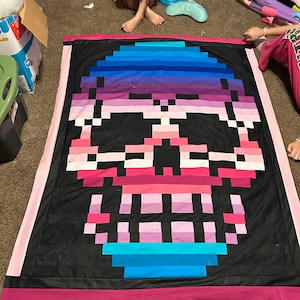 Funky Modern Curvy Quilt Pattern in TEN Sizes and 2 Shapes. Layer Cake ...