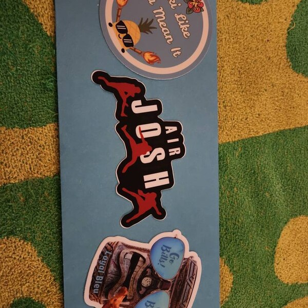 I LOVE THE BILLS Buffalo Bills 3-inch Round Vinyl Sticker Let's Go ...