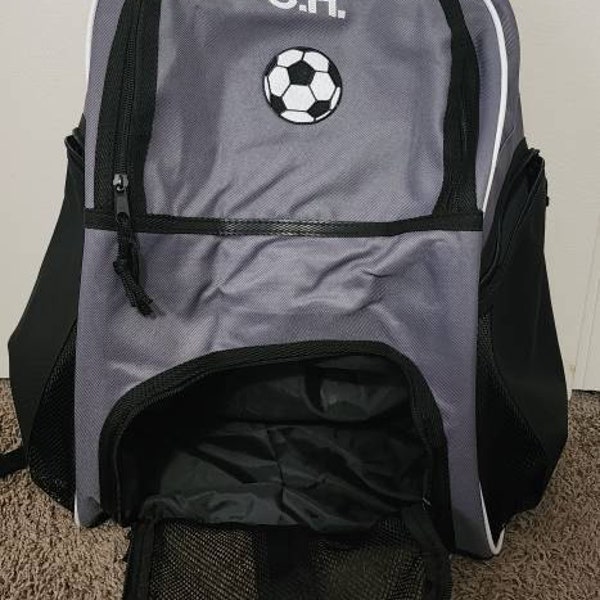 Personalized Volleyball Backpack With Name & Embroidered Volleyball ...