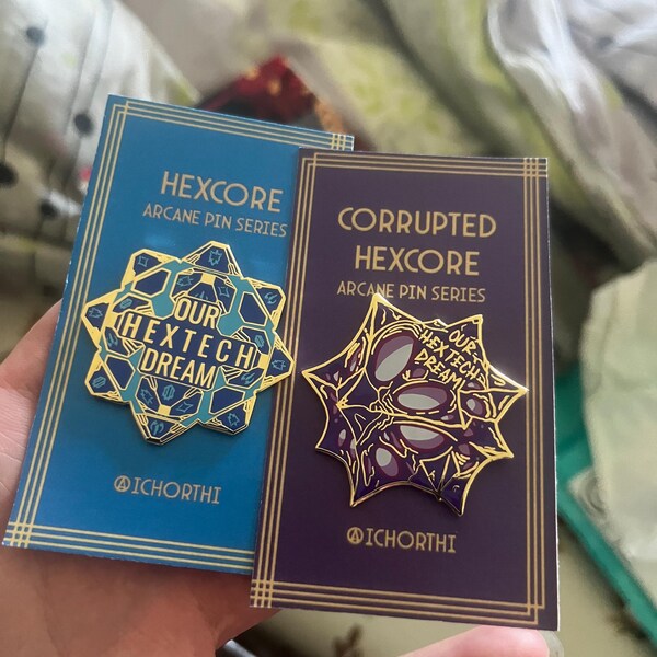 Hexcore "our Hextech Dream" Enamel Pins // Jayce and Viktor Arcane Pins ...