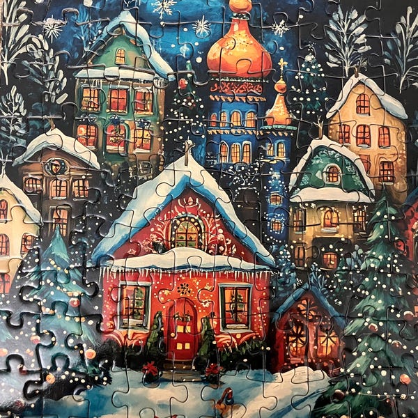 Ember - Fairy Dressed in Black Jigsaw Puzzle. Gift for Holidays ...