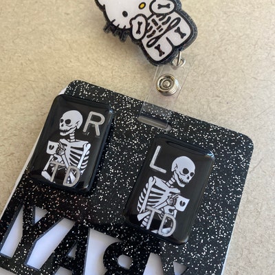 Oil Spill X-ray Markers Fun Xray Markers With Initials Abstract X-ray ...