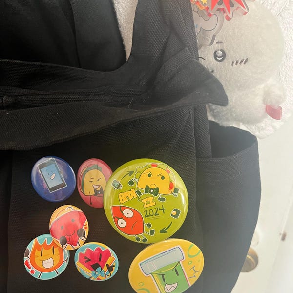 BFDI X II 2024 PIN Set - Etsy