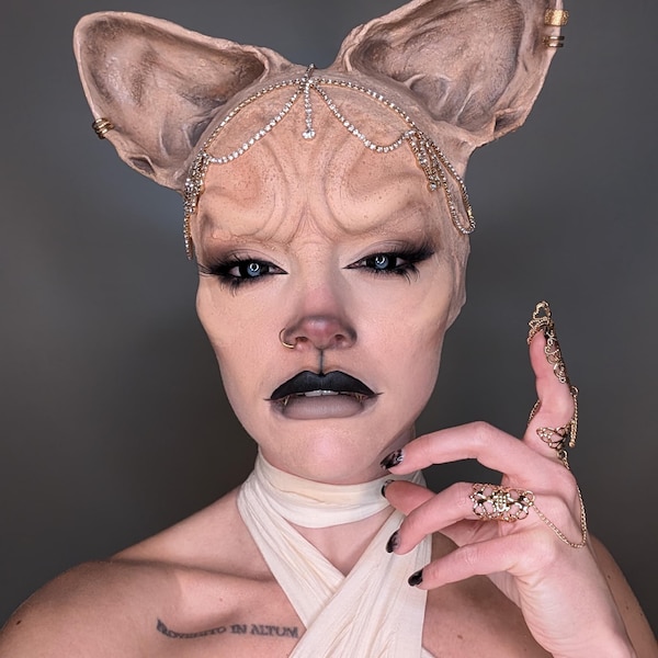 Forest Nymph Prosthetic Set // Encapsulated Silicone // SFX MAKEUP // Fantasy Character ...