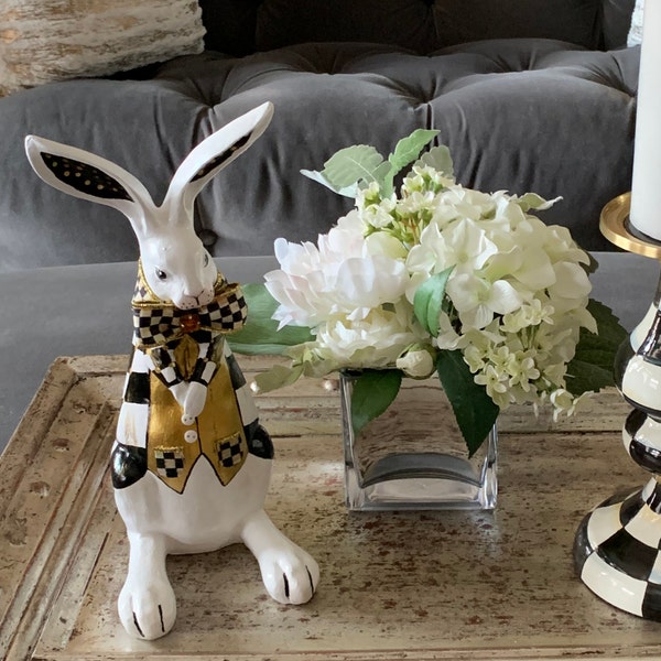 White Rabbit, Alice in Wonderland White Rabbit, Easter Rabbit, Hand ...