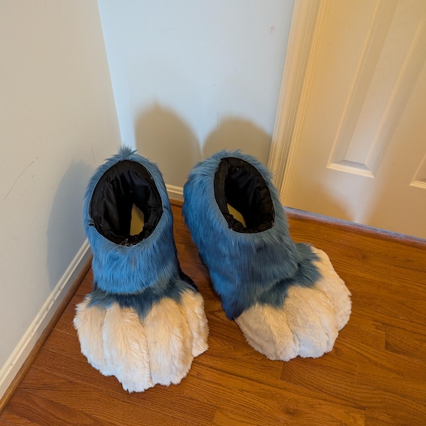 DIGITAL Digitigrade Fursuit Feet Paws Pattern for Fursuits - PDF ...