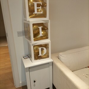 Custom Balloon Boxes for All Occasions, Balloon Box Letters, One ...