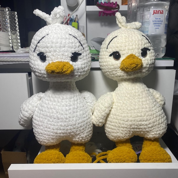 Crochet Pattern / Duck Amigurumi Pattern / Quack Quack Plush Pattern ...