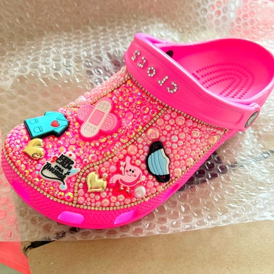 Blinged Crocs Lilo & Stitch Crocs Crocs Bedazzled Crocs Custom Crocs ...
