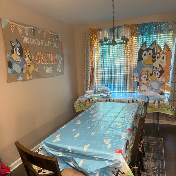 Bluey Cardboard Cutouts Official Licensed Heeler Family Standees ...