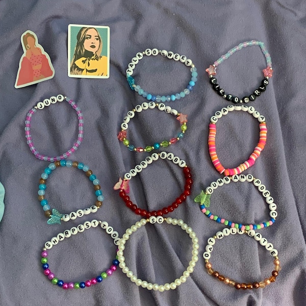Sabrina Bracelet Trio 3 Bracelets/ Sabrina Inspired Short N' Sweet Tour ...