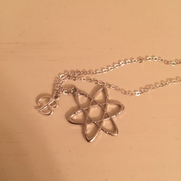Atom Necklace Stem Necklace Physics Chemistry Necklace Initial Science ...