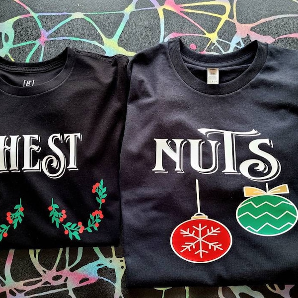 Chestnuts SVG, Funny Christmas SVG, Couple Svg, Christmas Couple Svg ...
