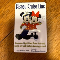 Disney Cruise Line Light Card® Captain Mickey & Sailor Minnie Magic ...