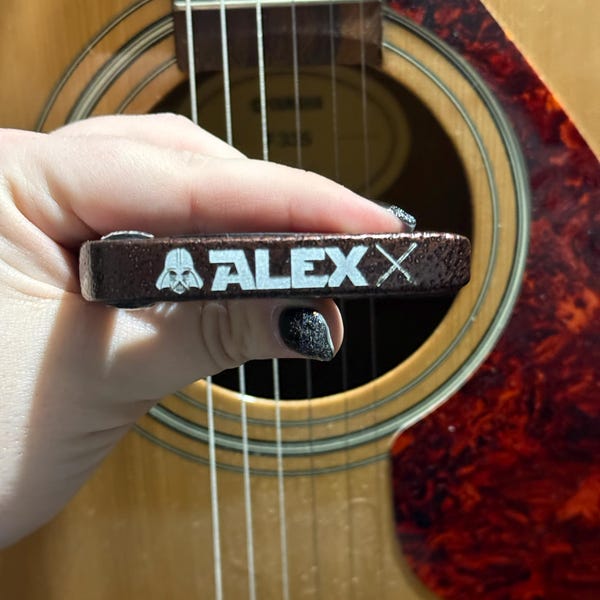 Personalized Guitar Capo, Guitar Gift, Custom Capo, Musician Gifts ...
