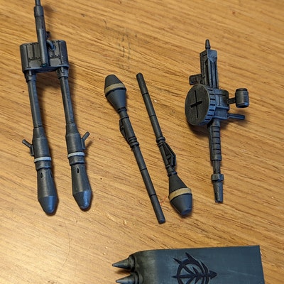 Zaku Double Bazooka resin Conversion Kit - Etsy