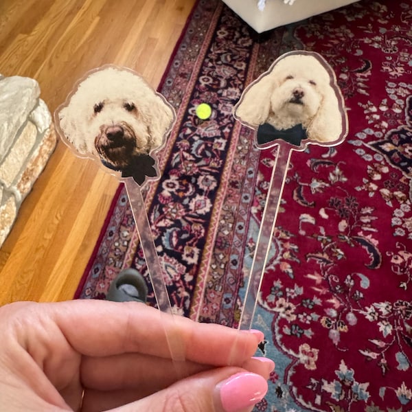 Printed Signature Dog Pet Stir Stick, I Do Too & Dog of Honor ...