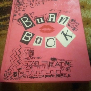 Burn Book Replica BLANK or MOVIE VERSION, 8.5x11, Matte Hardcover - Etsy