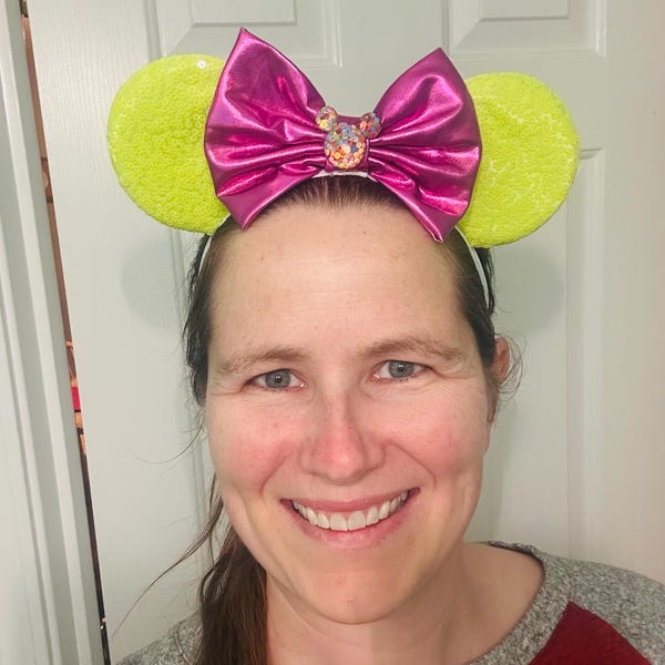Fairy Godmother Mouse Ear Visor, Fairy Godmother Running Costume ...