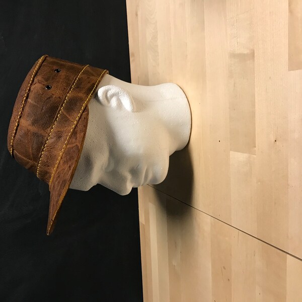 Leather Patrol Cap Pattern PDF - the Ridgeway Cap - by ...