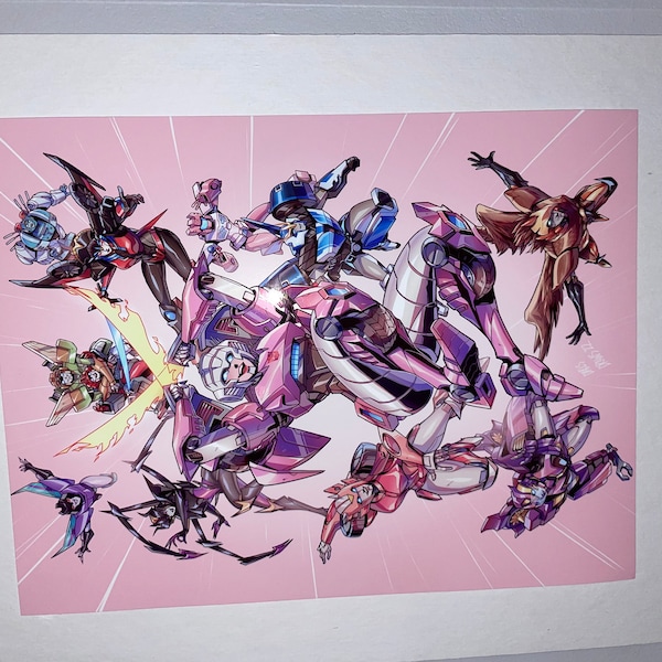 Transformers Girls | Print - Etsy