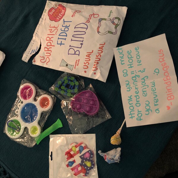 Mystery Fidget Homemade Surprise Blindbag - Etsy